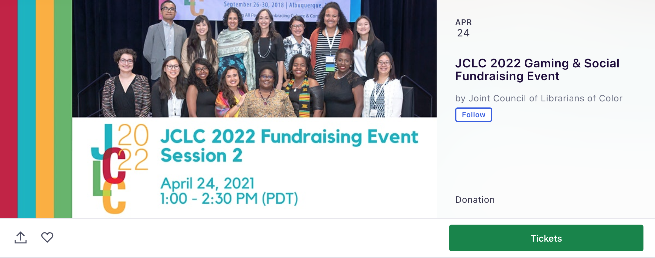 JCLC 2022 Conference Fundraising Event – REFORMA Tucson | Copyright 2025